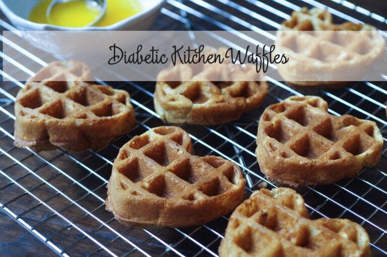 Waffles - Sugar-Free and Gluten-Free